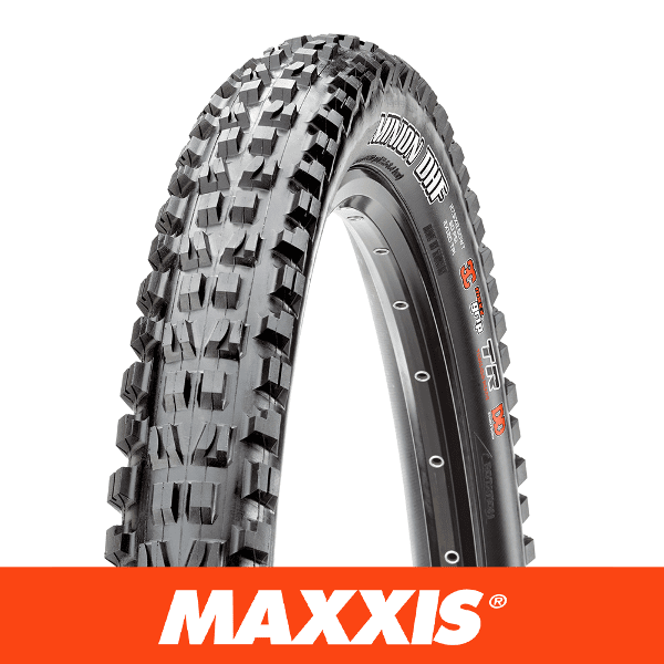 Maxxis MINION DHF 27.5 X 2.50 Wirebead 60TPIx2 DH 3C MaxxGrip Bike Tyres – Bike Blvd