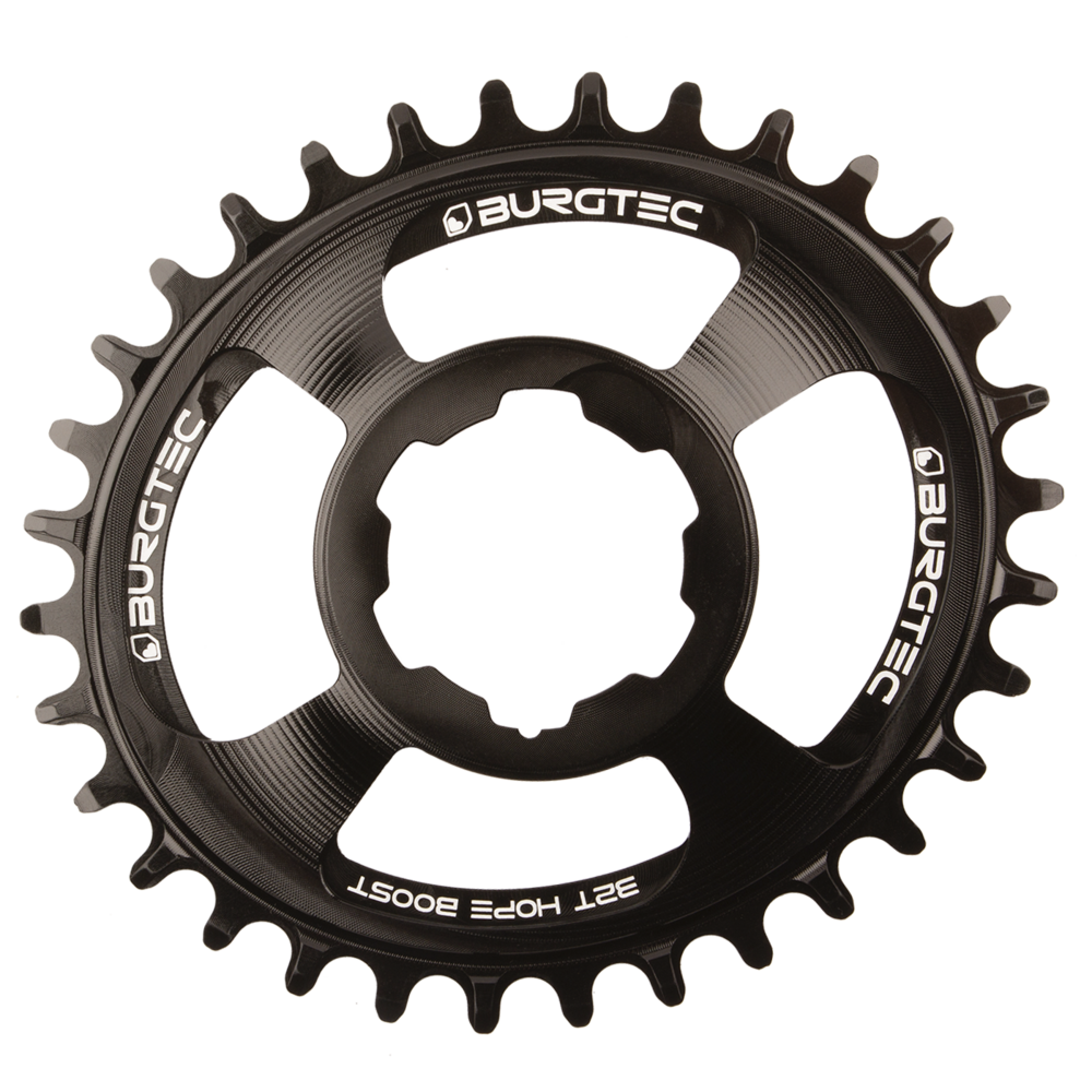 Burgtec Oval Chainring 32T Hope Boost Direct Mount Black – Bike Blvd