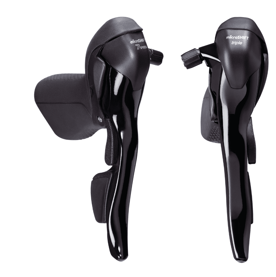 Microshift 2X7 Drop Bar Shifters - Smooth Gear Changes – Bike Blvd