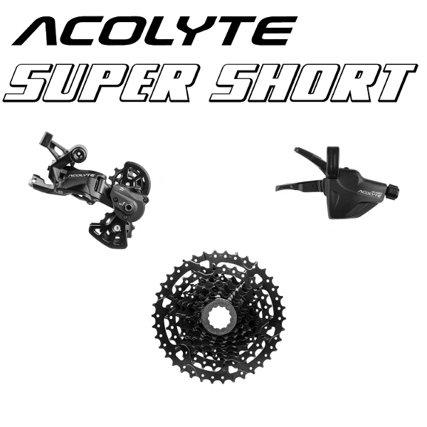 Microshift Acolyte Sshort Groupsets - Complete Cycling Gear – Bike Blvd