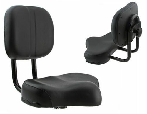 SADDLE with Back Rest, Adjustable, BLACK – Bike Blvd
