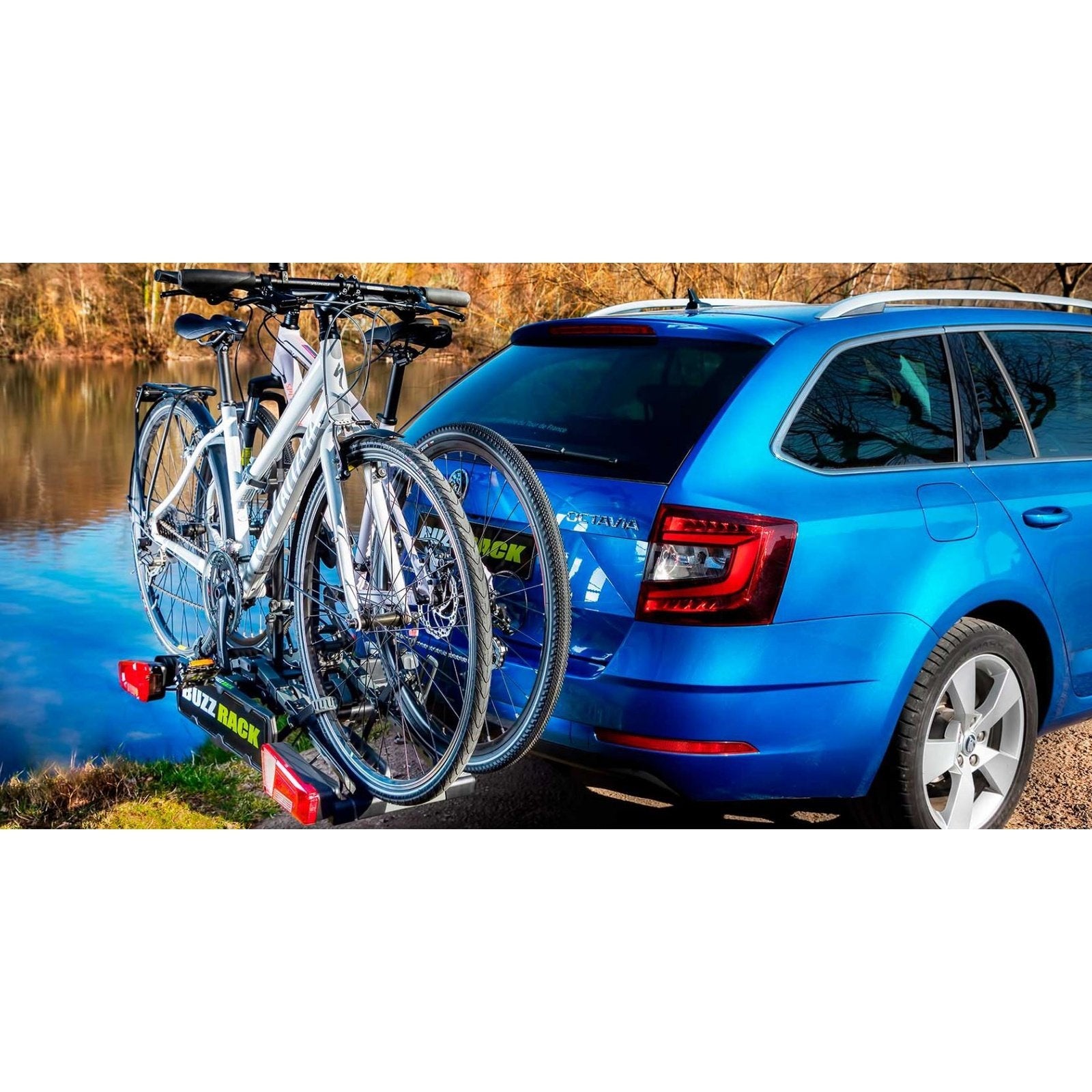 BUZZRACK Eazzy 2 Tow Ball Bike Rack - 2 Bike Platform – Bike Blvd