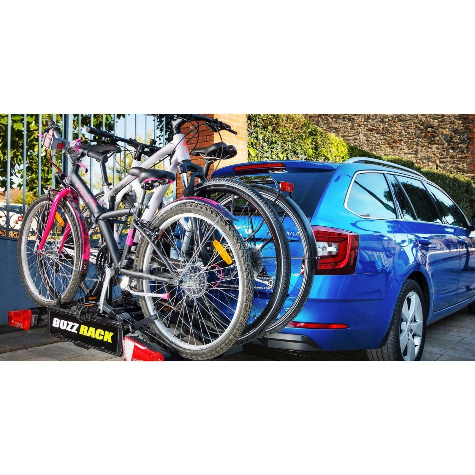 BUZZRACK Eazzy 3 Tow Ball Bike Rack - 3 Bike Platform – Bike Blvd