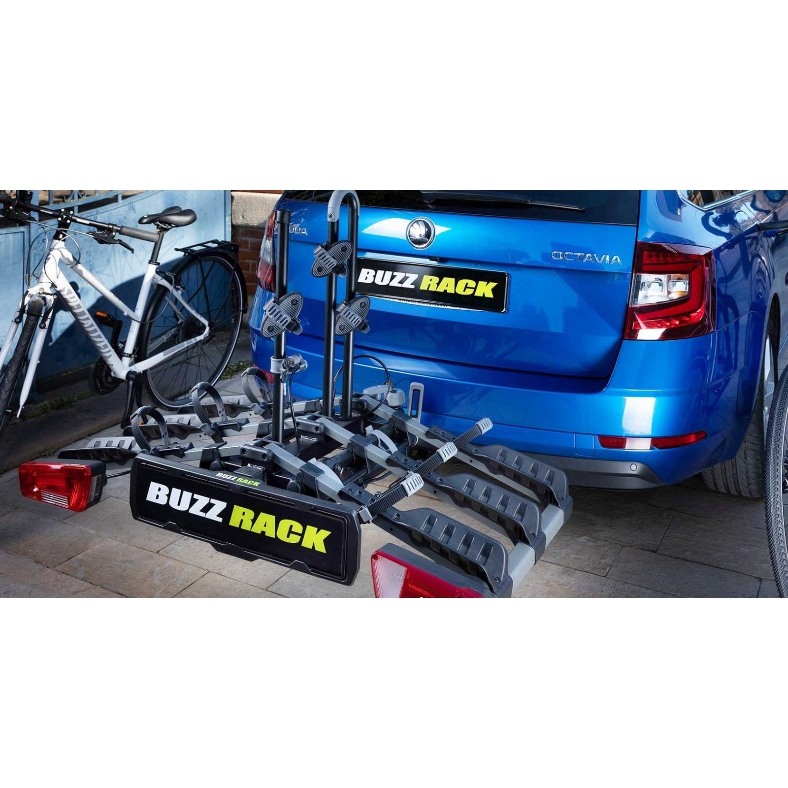 BUZZRACK Eazzy 3 Tow Ball Bike Rack - 3 Bike Platform – Bike Blvd