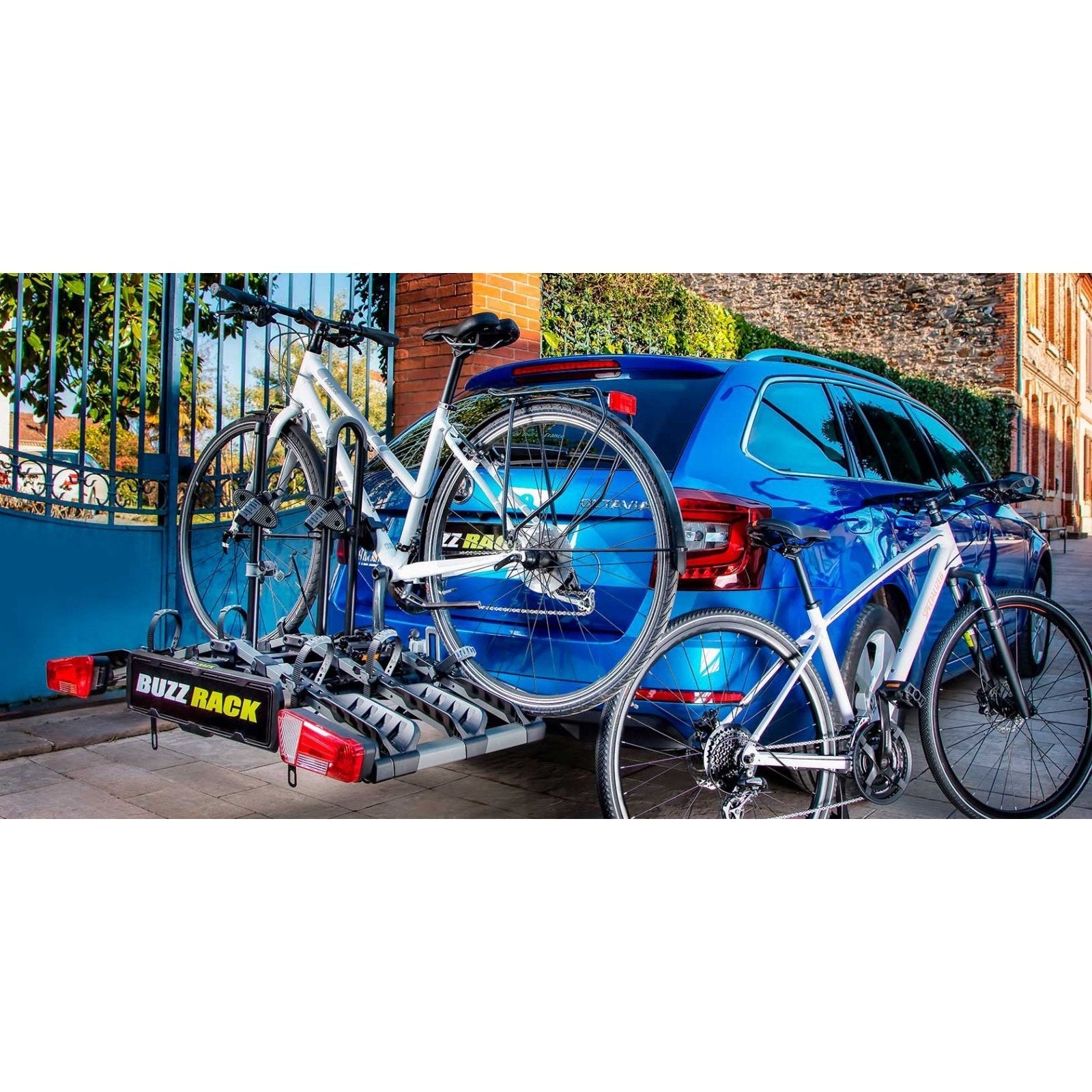 BUZZRACK Eazzy 3 Tow Ball Bike Rack - 3 Bike Platform – Bike Blvd