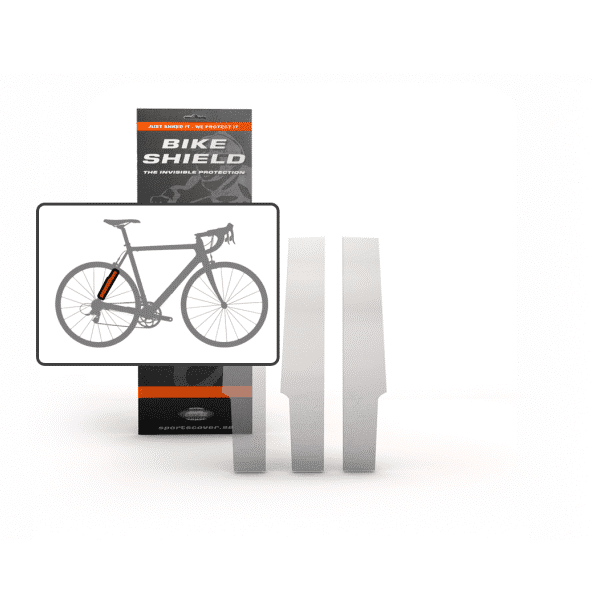 Bikeshield Stay Shield 3 - Clear Bike Protection – Bike Blvd