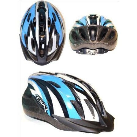 CSA Chaser Helmet - Blue/Black/Silver - Australian Standards Approved ...