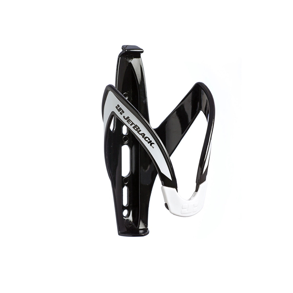 JetBlack Bottle Cage - Lightweight, Black/White – Bike Blvd