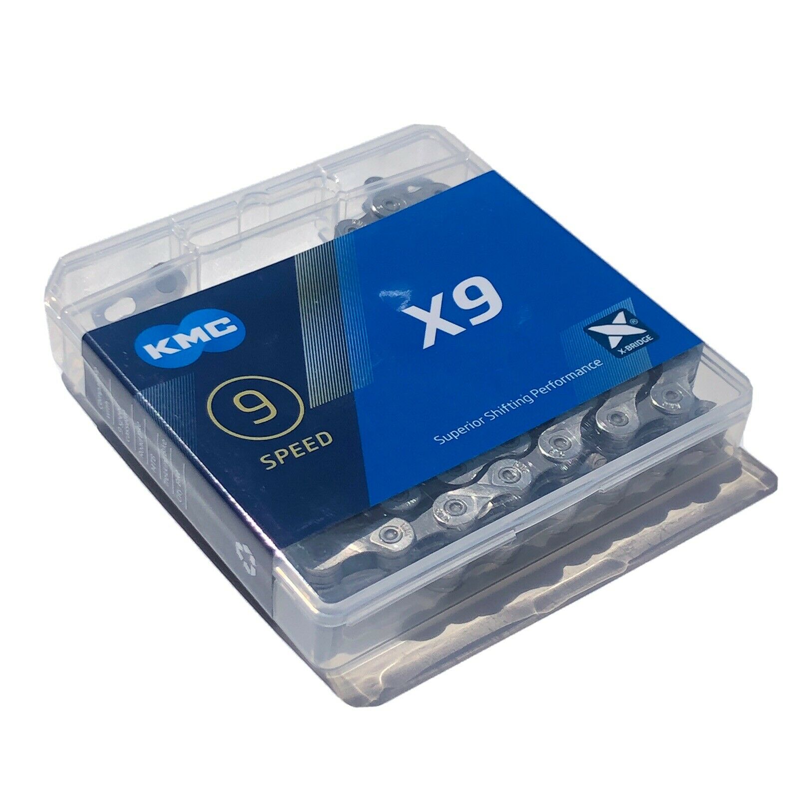 KMC X9 9 Speed 116 Link Bike Chain – Bike Blvd