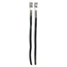 Leather Toe Clip Straps - Black (Pair) – Bike Blvd