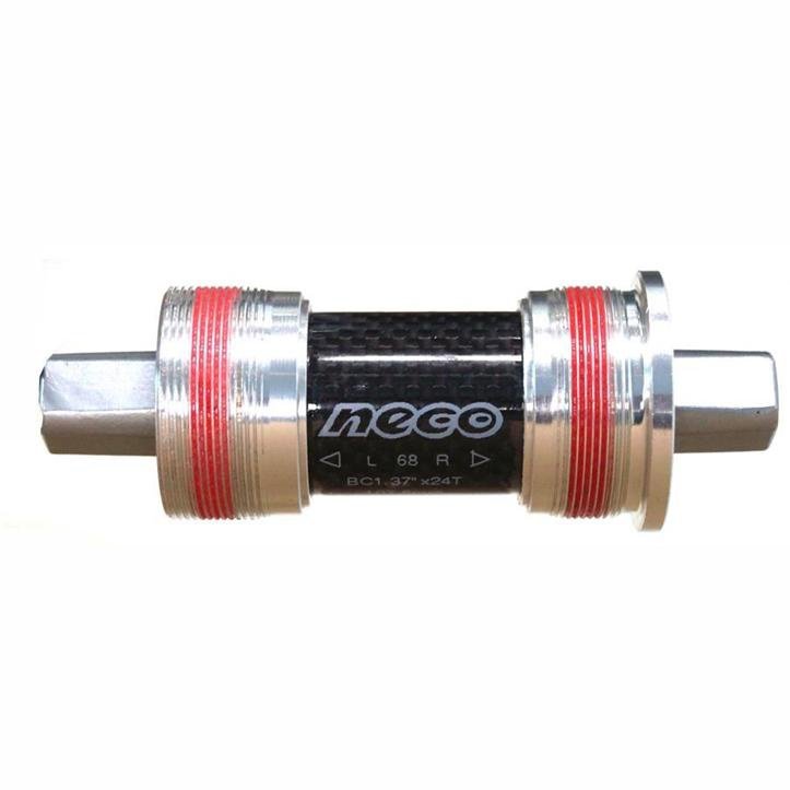 NECO Carbon Bottom Bracket - 127.5mm, Threaded, Sealed Bearing – Bike Blvd