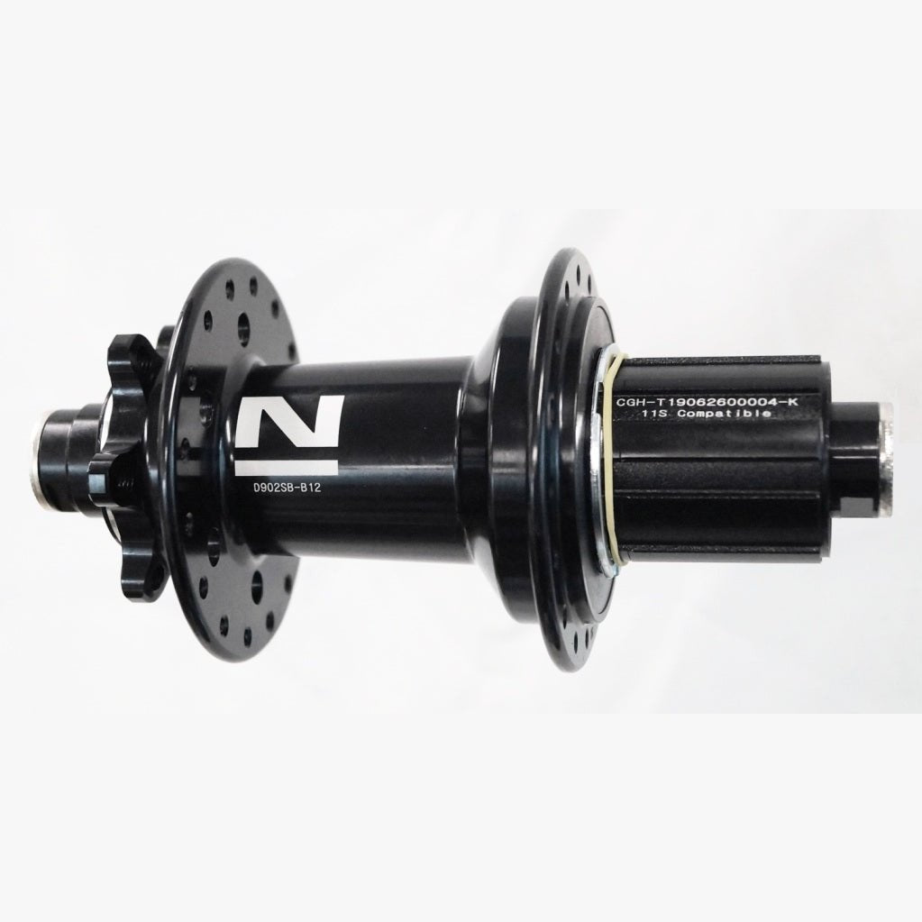 Novatec Boost Hub - 8/11 Speed, 12mm T/A, 148mm OLD, 32H, Sealed Beari ...
