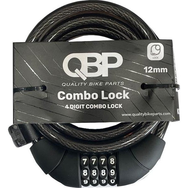QBP COMBO LOCK 12mm x 180cm – Bike Blvd