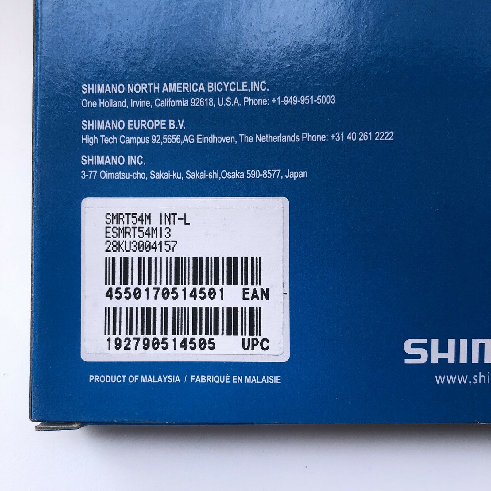 Shimano SM-RT54 CentreLock Disc Brake Rotor Stainless 160mm Alivio ESM ...