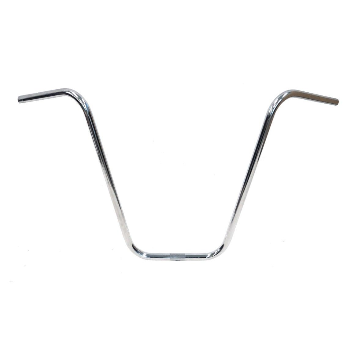 Steel Hi-Rise Handlebar - 22.2mm, 91cm Wide, 500mm Rise, Silver – Bike Blvd