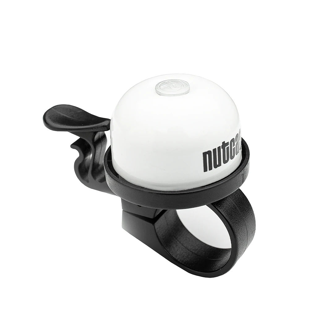 Nutcase Thumbdinger Bell - Blanco Bicycle Safety Accessory – Bike Blvd